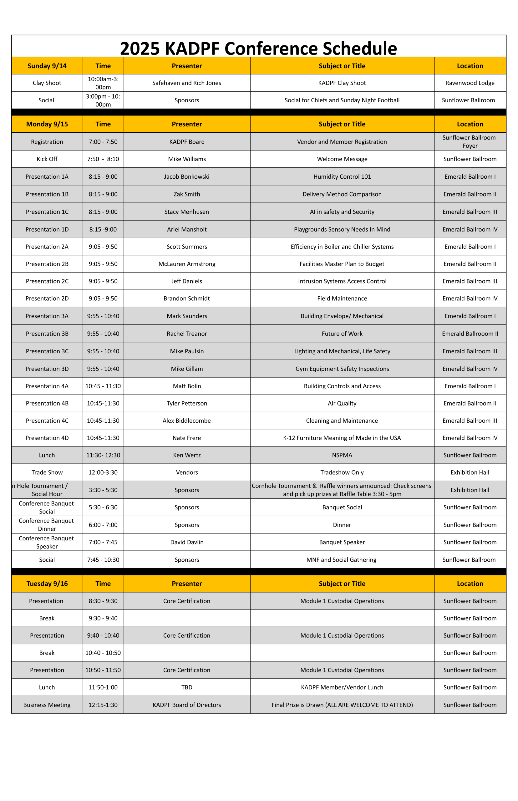 KADPF Annual Conference | KADPF